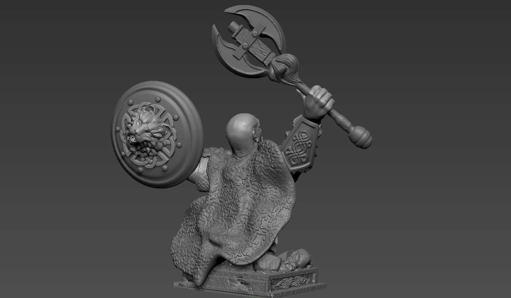Statue of a Tyrant - 3D Model by Yurgen Drob