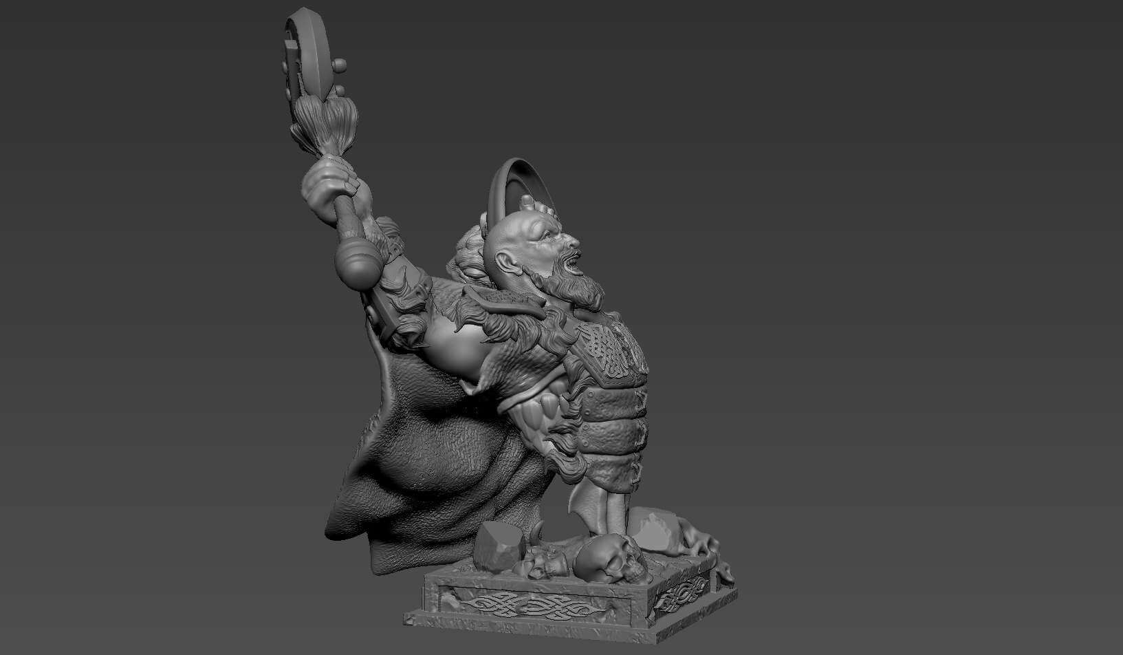 Statue of a Tyrant - 3D Model by Yurgen Drob