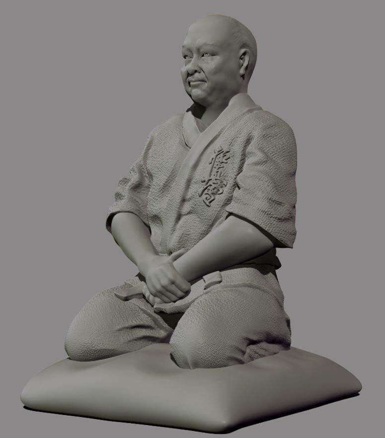 Karate Master - 3D Model by Yurgen Drob