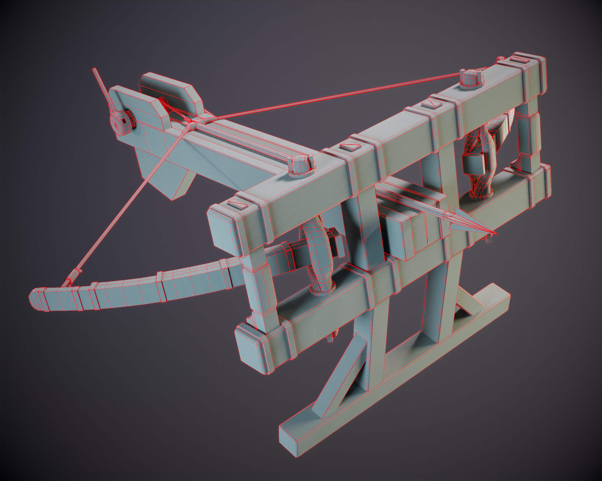 Ballista - 3D Model by YuriBarinov
