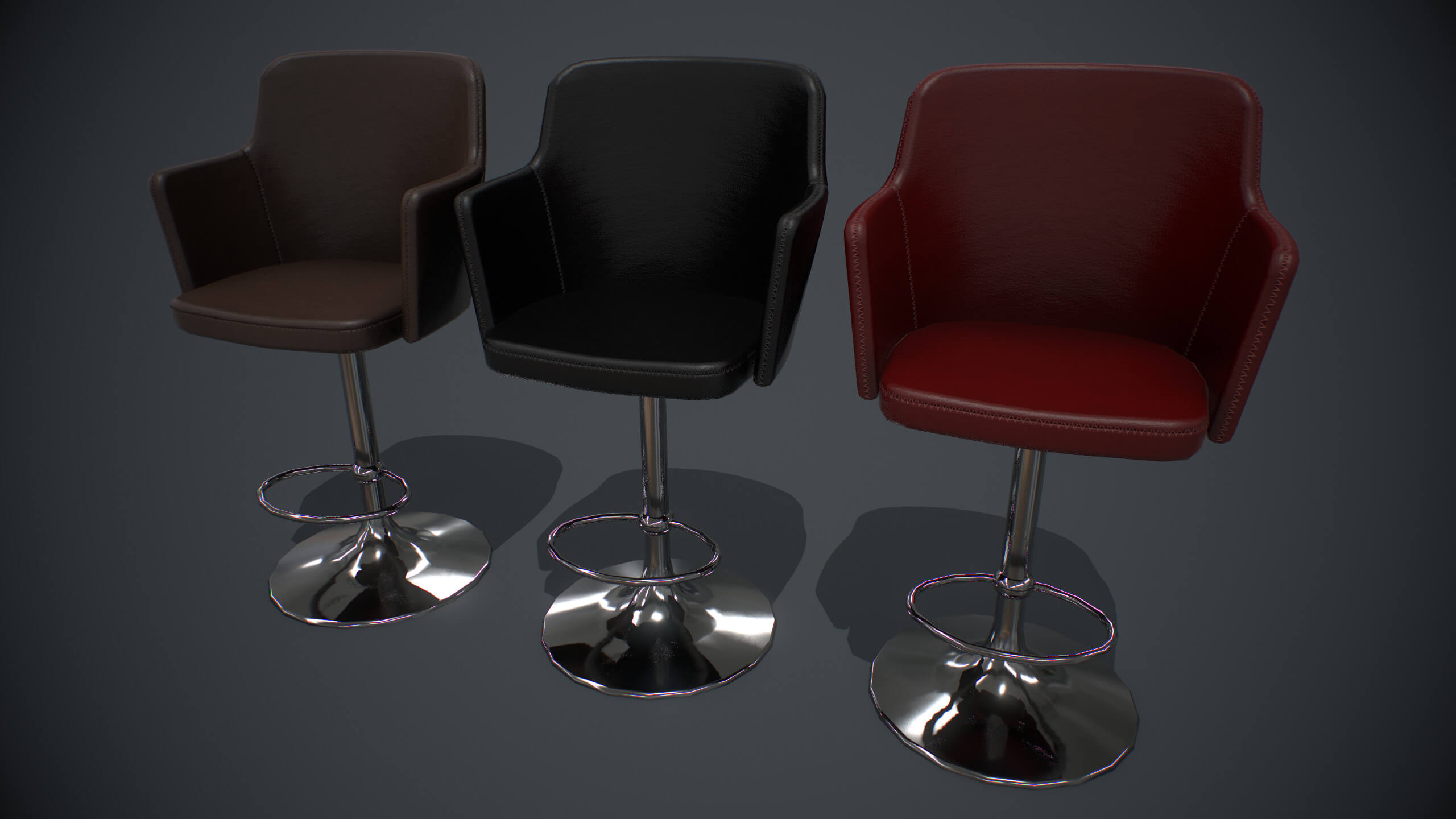 Barstool - 3D Model by YuriBarinov