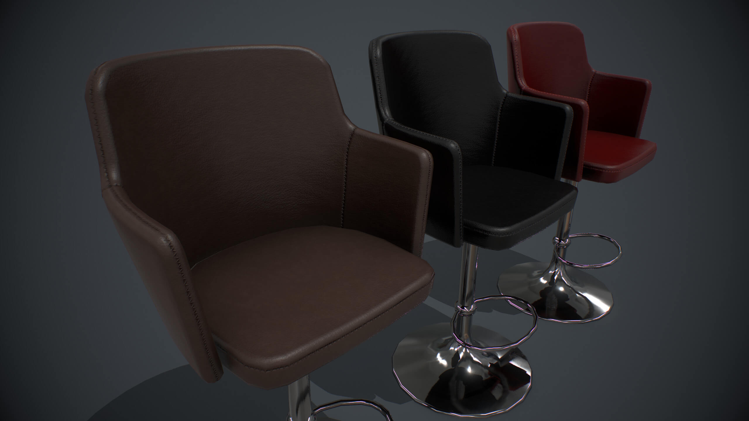 Barstool - 3D Model by YuriBarinov