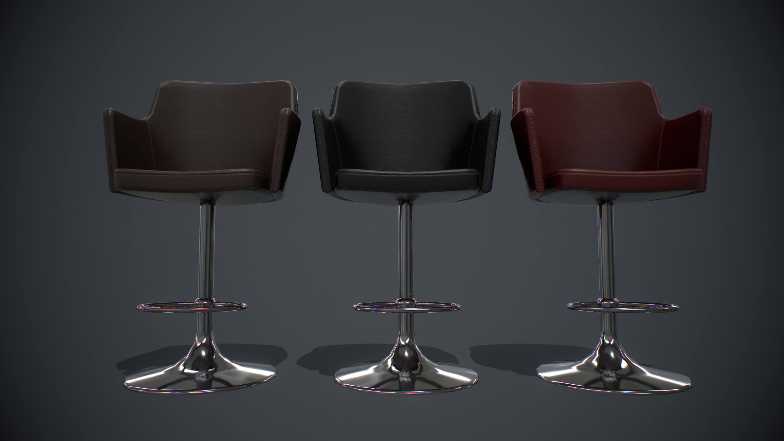 Barstool - 3D Model by YuriBarinov
