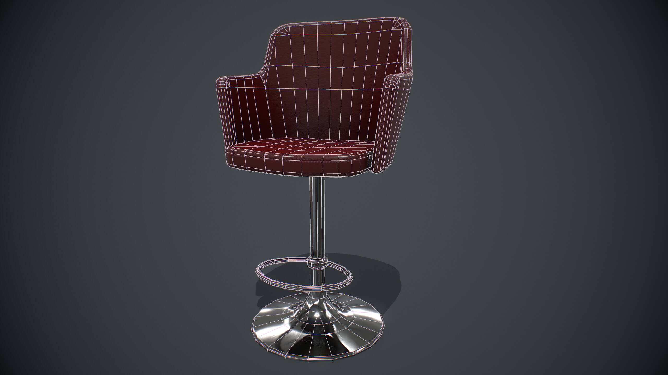 Barstool - 3D Model by YuriBarinov