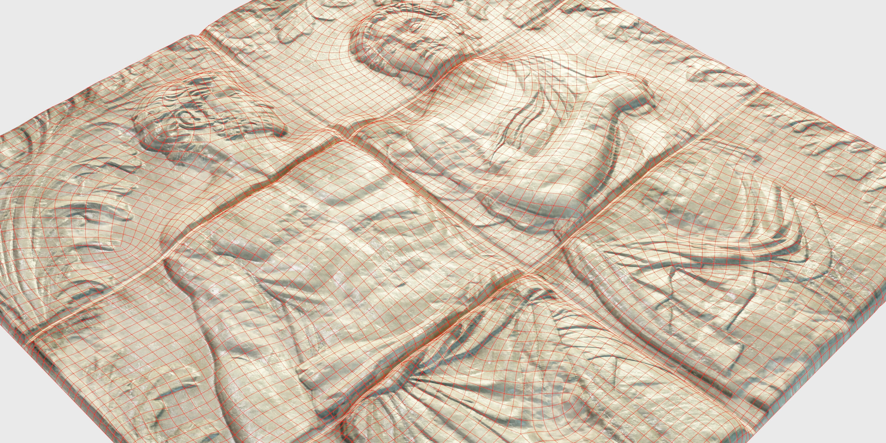 Bas-Relief Wall Panel PBR 02 3D Model by YuriBarinov