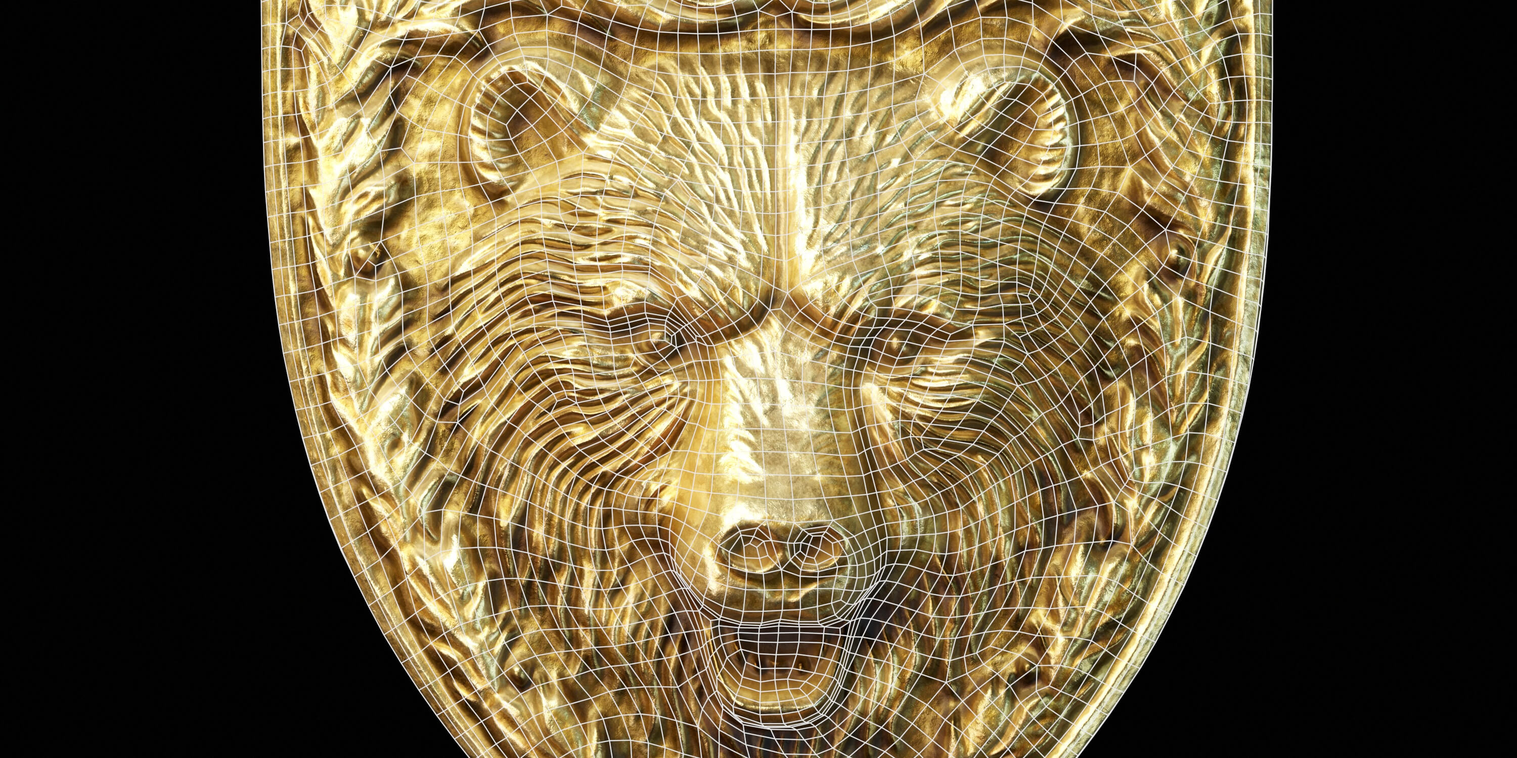 Bear Heraldic Emblem PBR - 3D Model by YuriBarinov