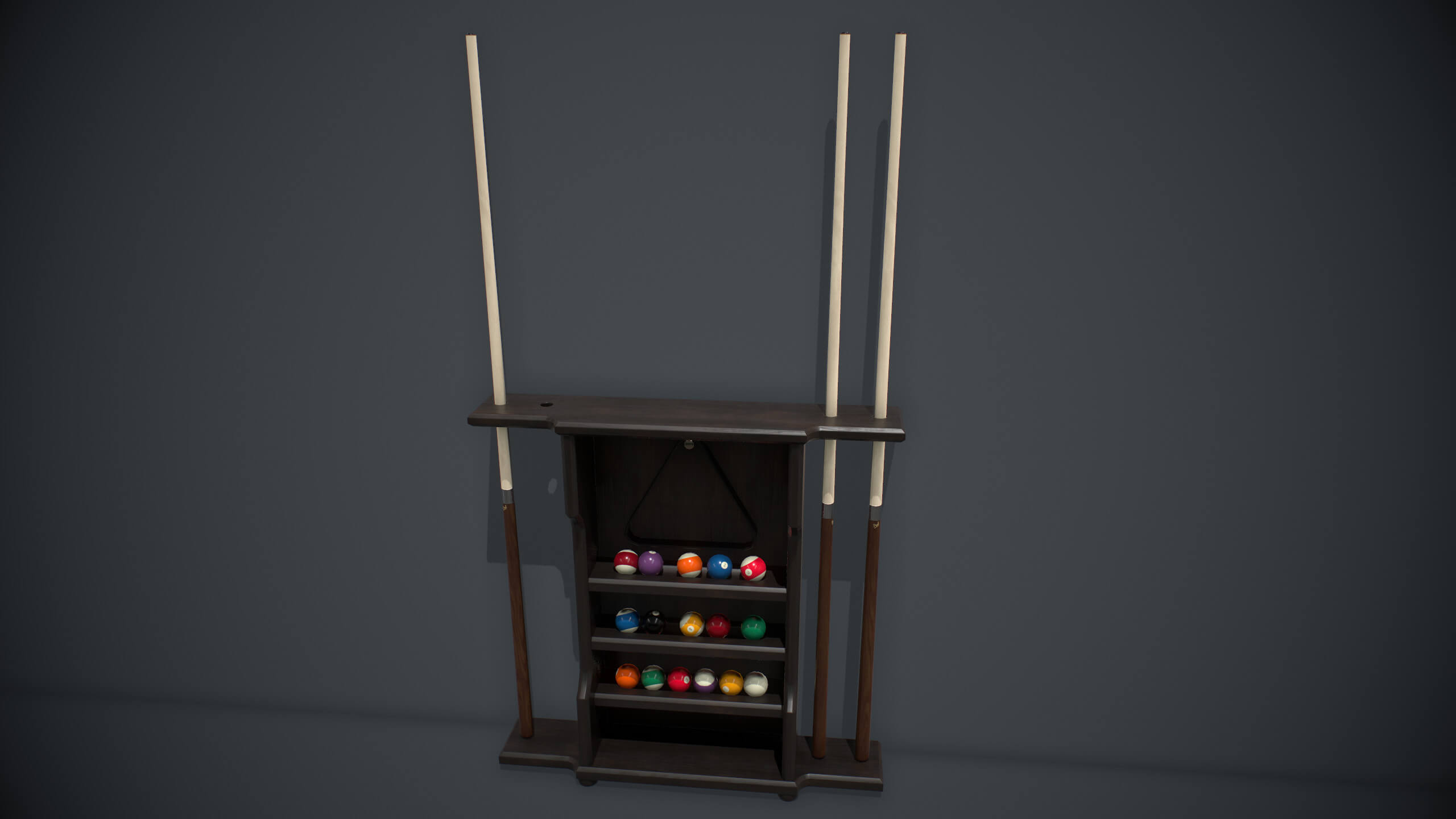 Billiard Table 9Ft - 3D Model by YuriBarinov