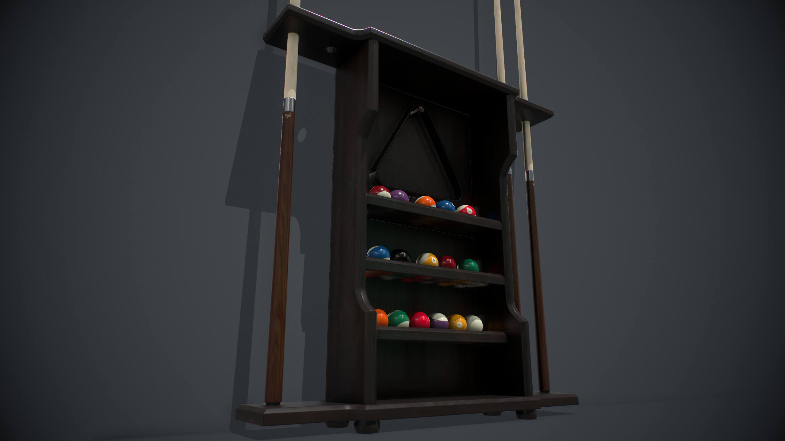 Billiard Table 9Ft - 3D Model by YuriBarinov