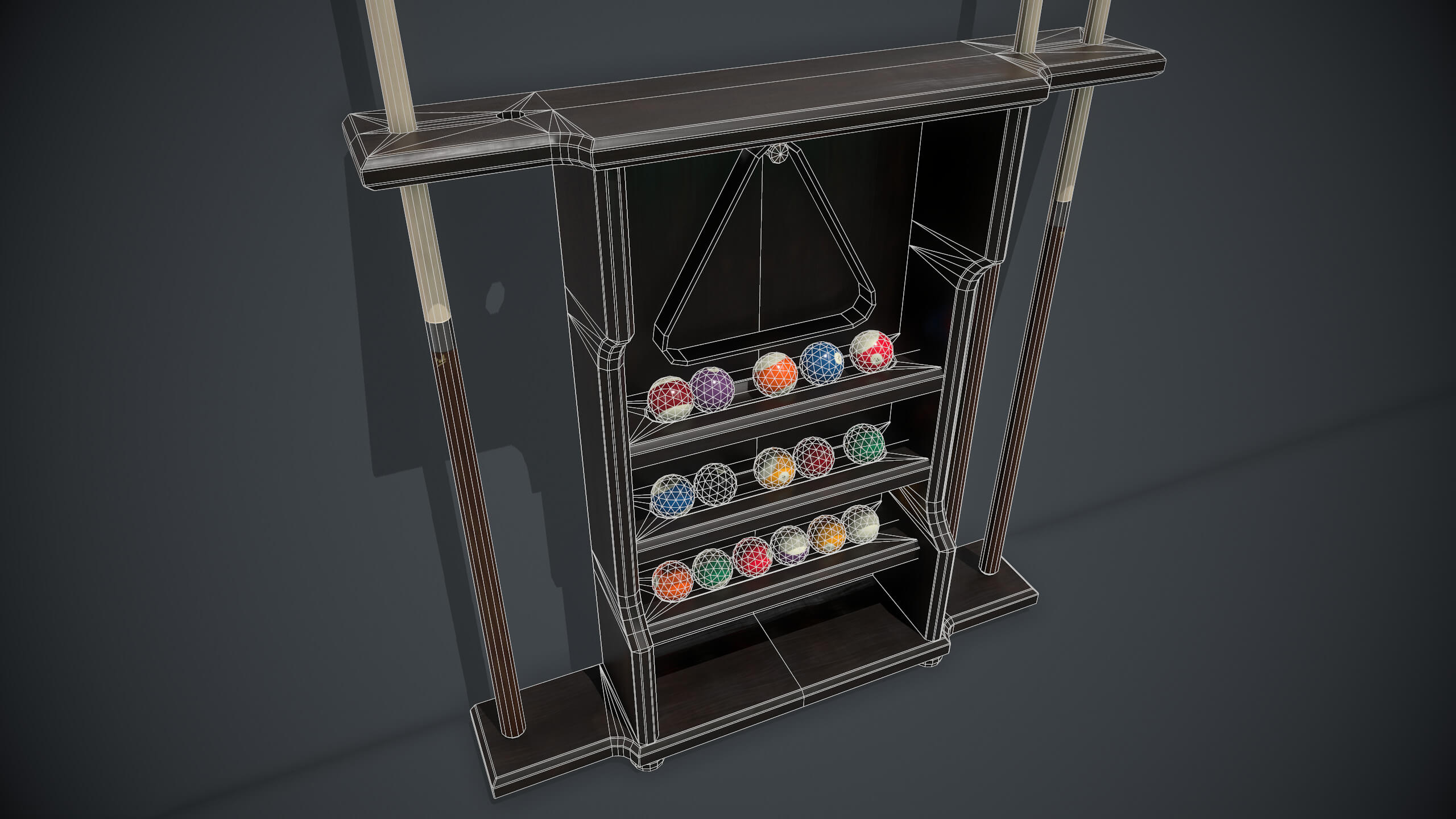 Billiard Table 9Ft - 3D Model by YuriBarinov