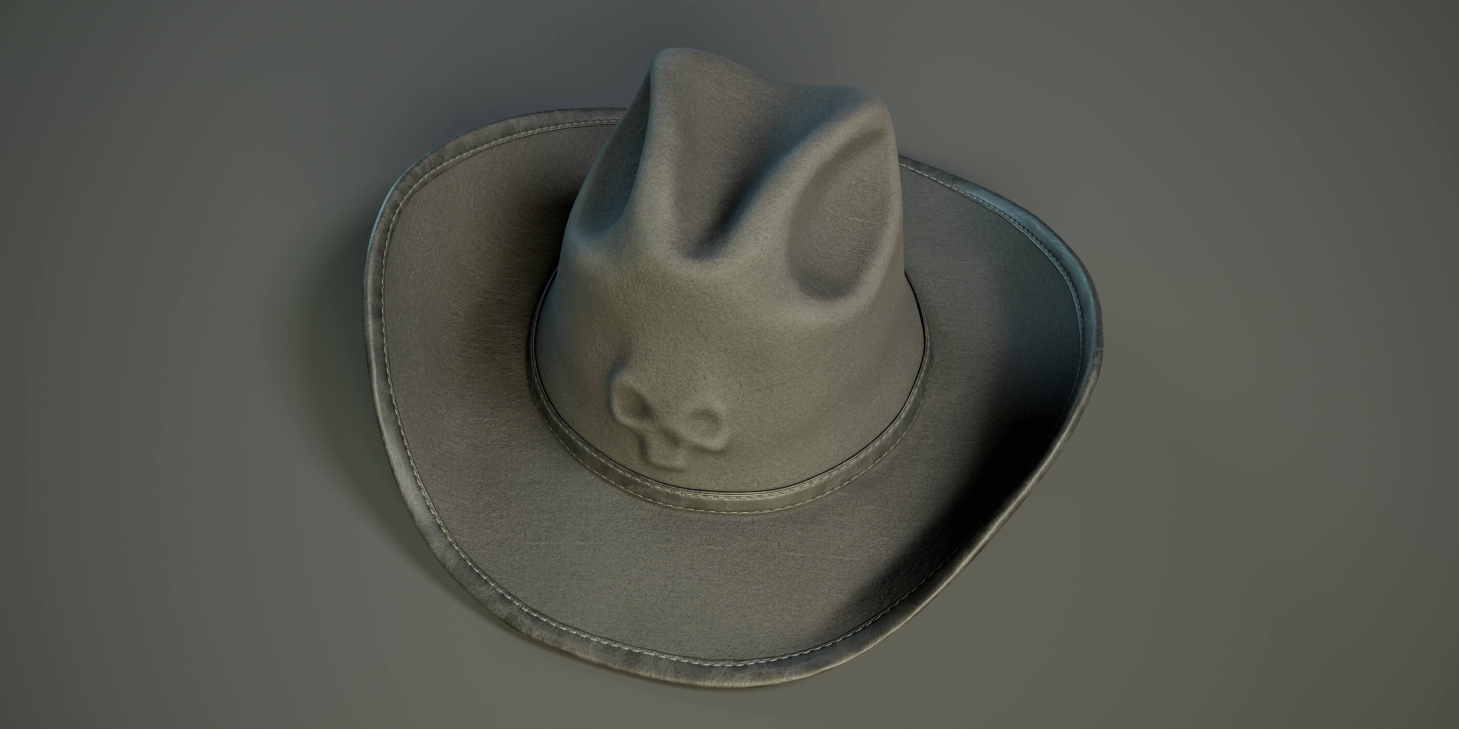 Cowboy Hat PBR - 3D Model by YuriBarinov