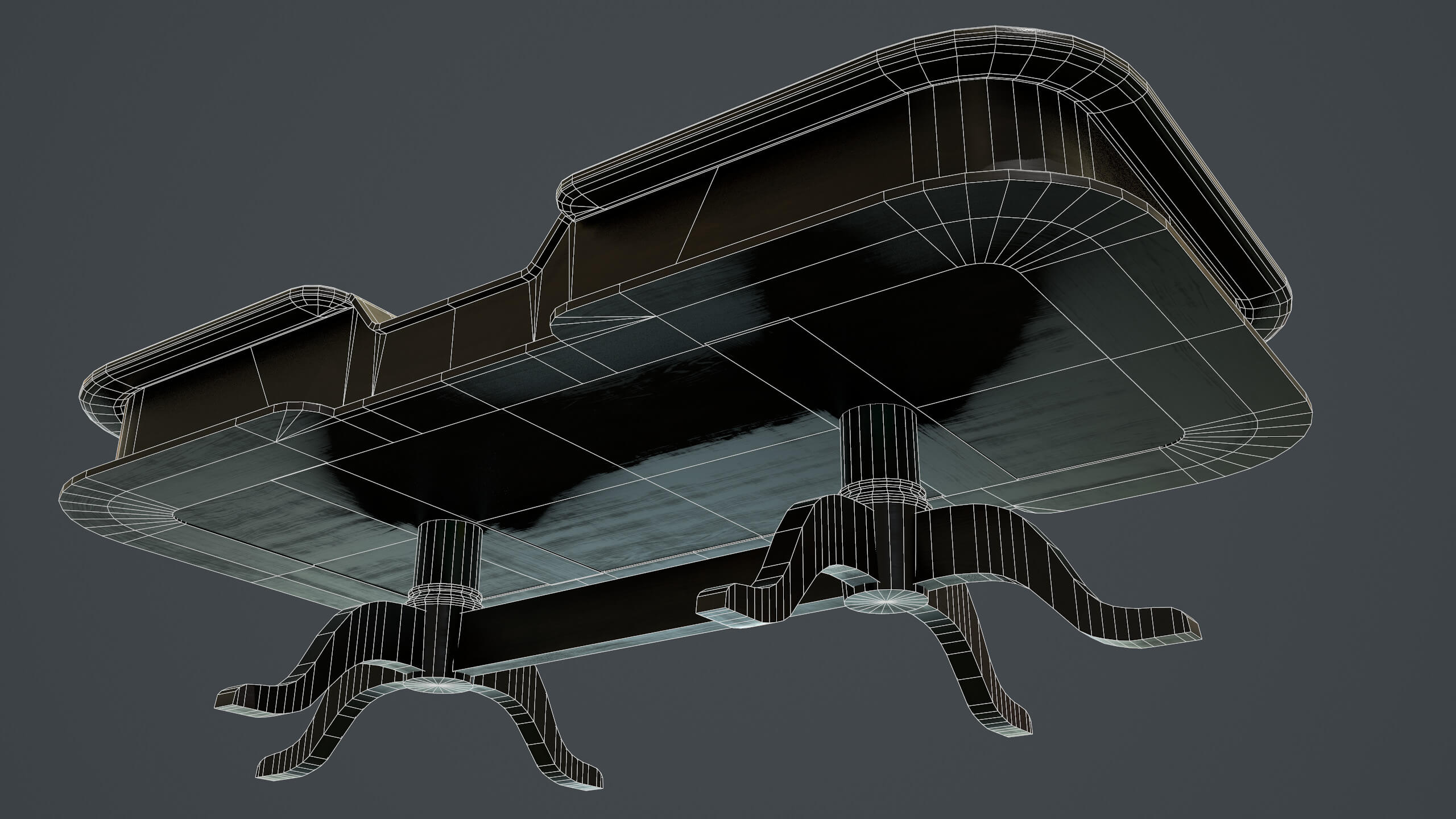 Craps Table - 3D Model by YuriBarinov