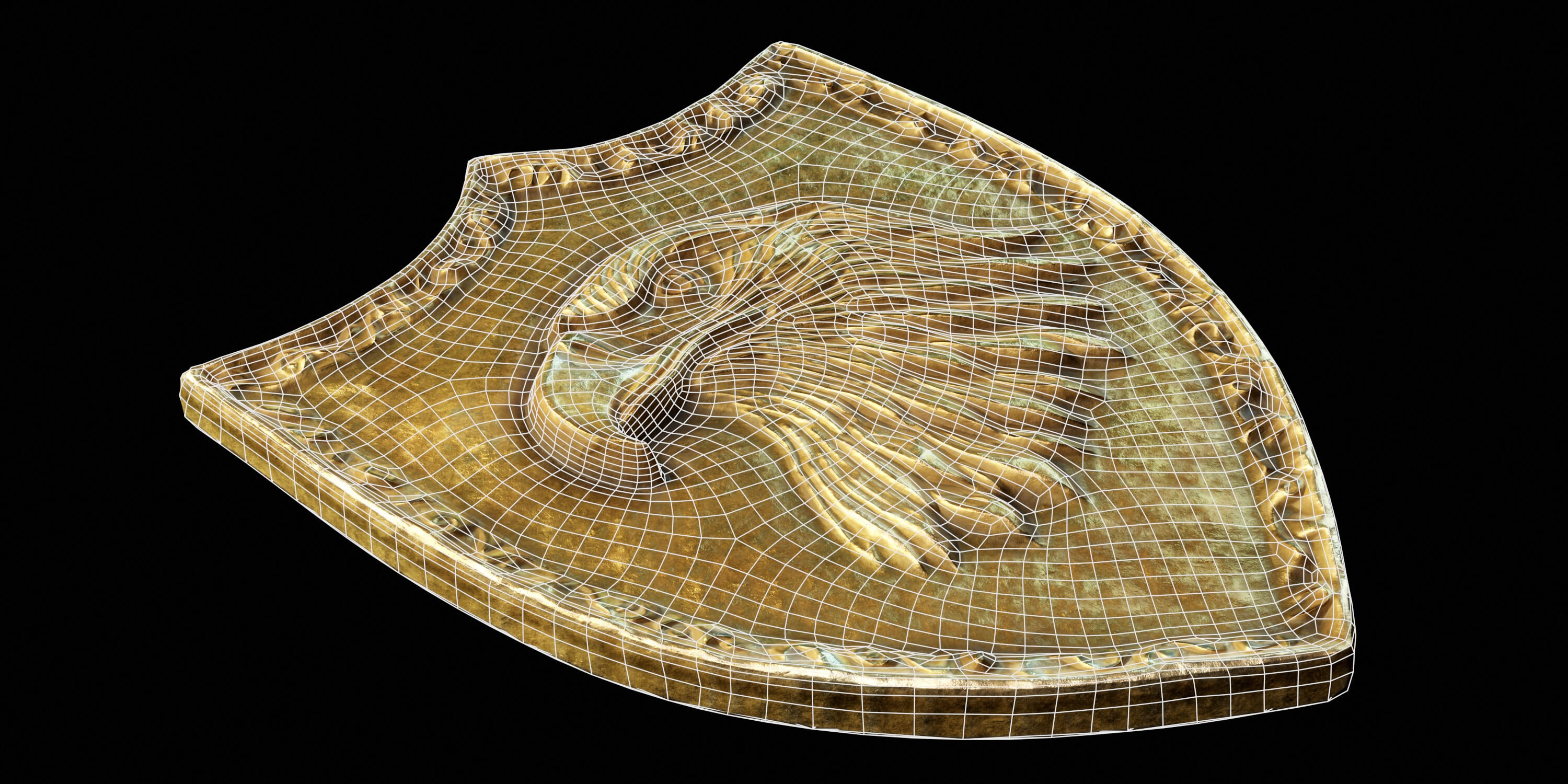 Eagle Heraldic Emblem PBR - 3D Model by YuriBarinov