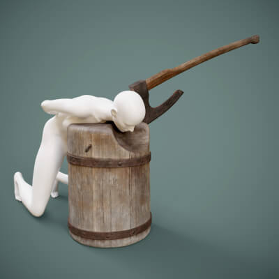 Execution Block and Axe G8 Male/Female - Daz Content by YuriBarinov