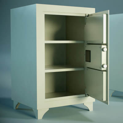Floor Safe PBR - 3D Model by YuriBarinov