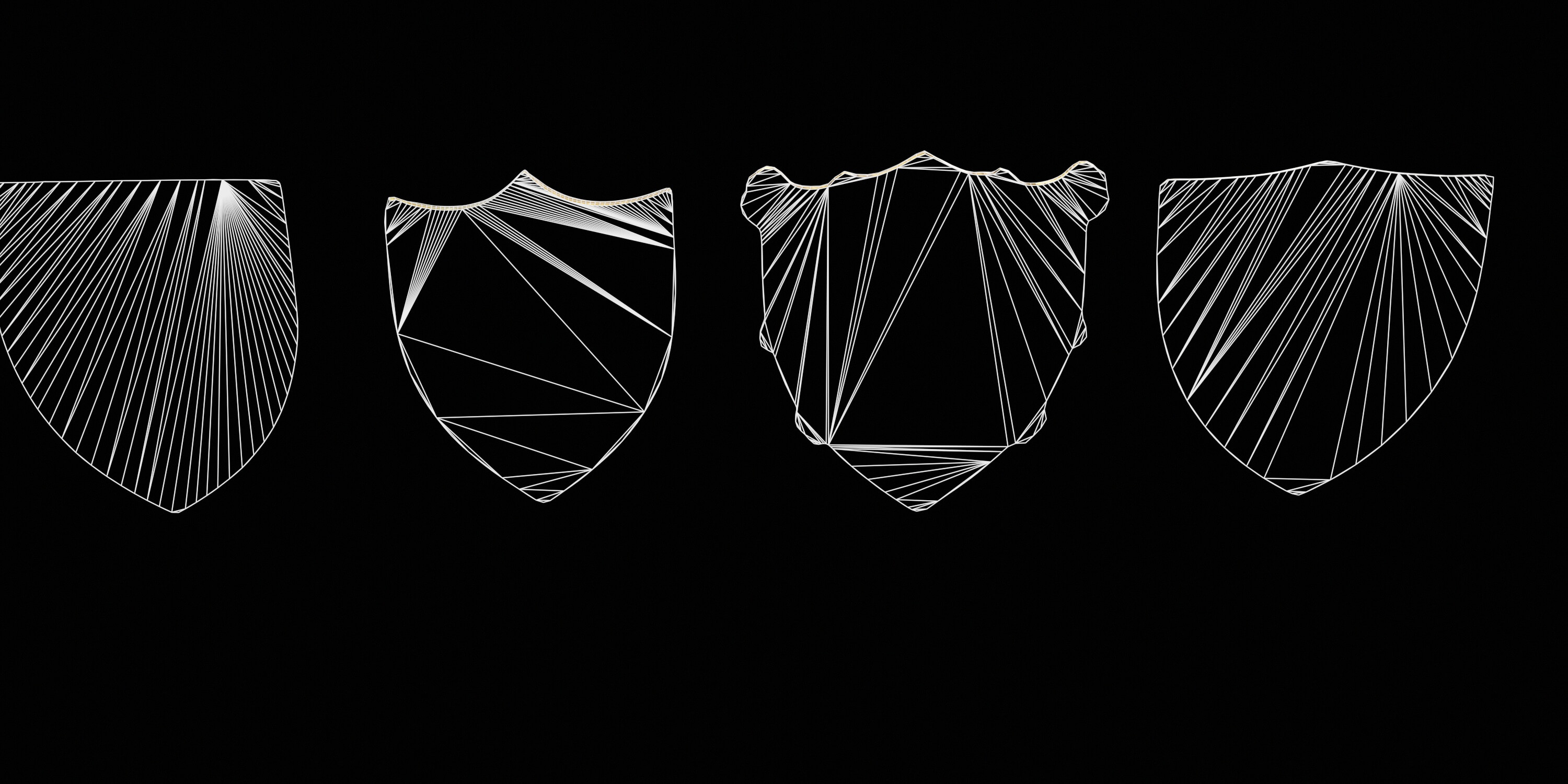 Heraldic Emblem Set PBR - 3D Model by YuriBarinov