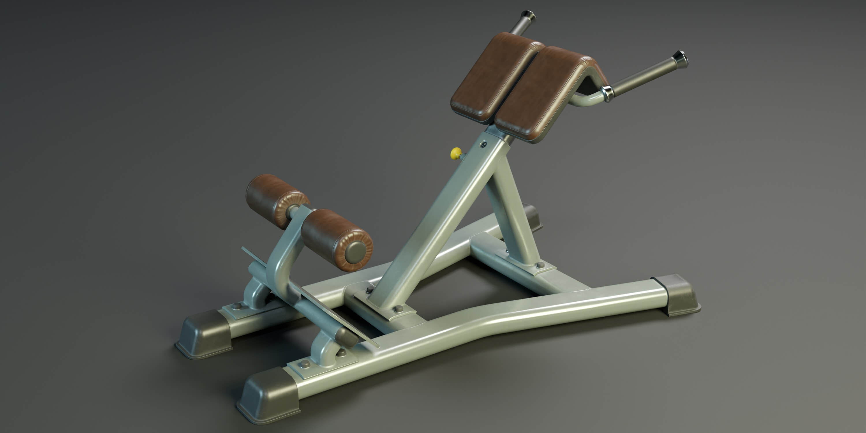 Hyperextension Bench PBR - 3D Model by YuriBarinov
