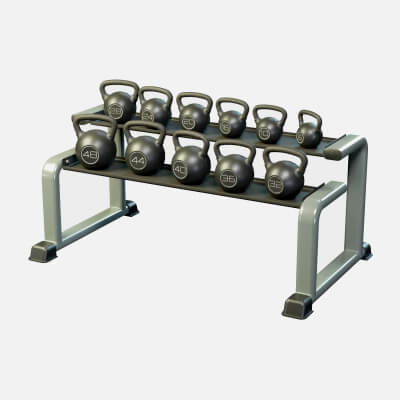 Kettlebell Rack PBR - 3D Model by YuriBarinov