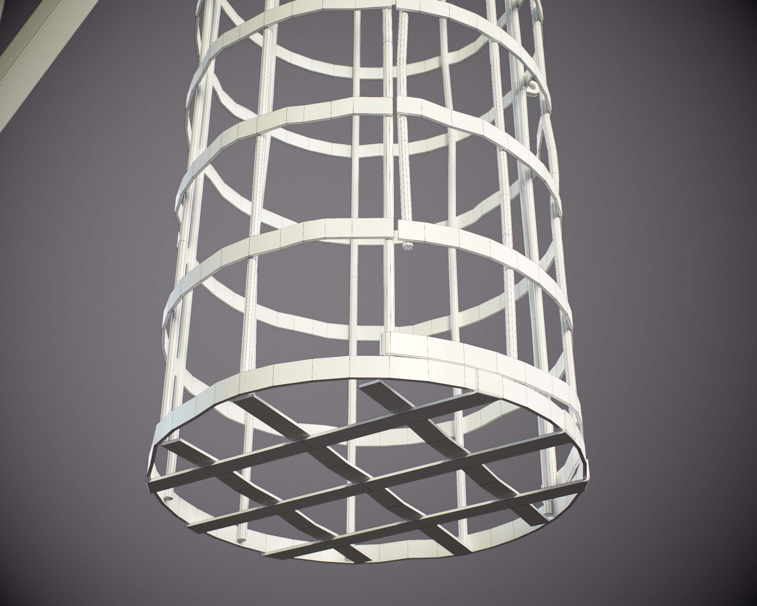 Medieval Cage - 3D Model by YuriBarinov