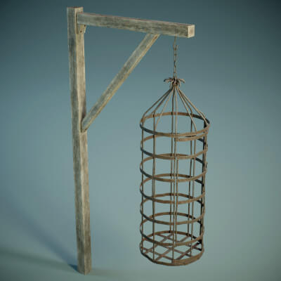 Medieval Cage - 3D Model by YuriBarinov