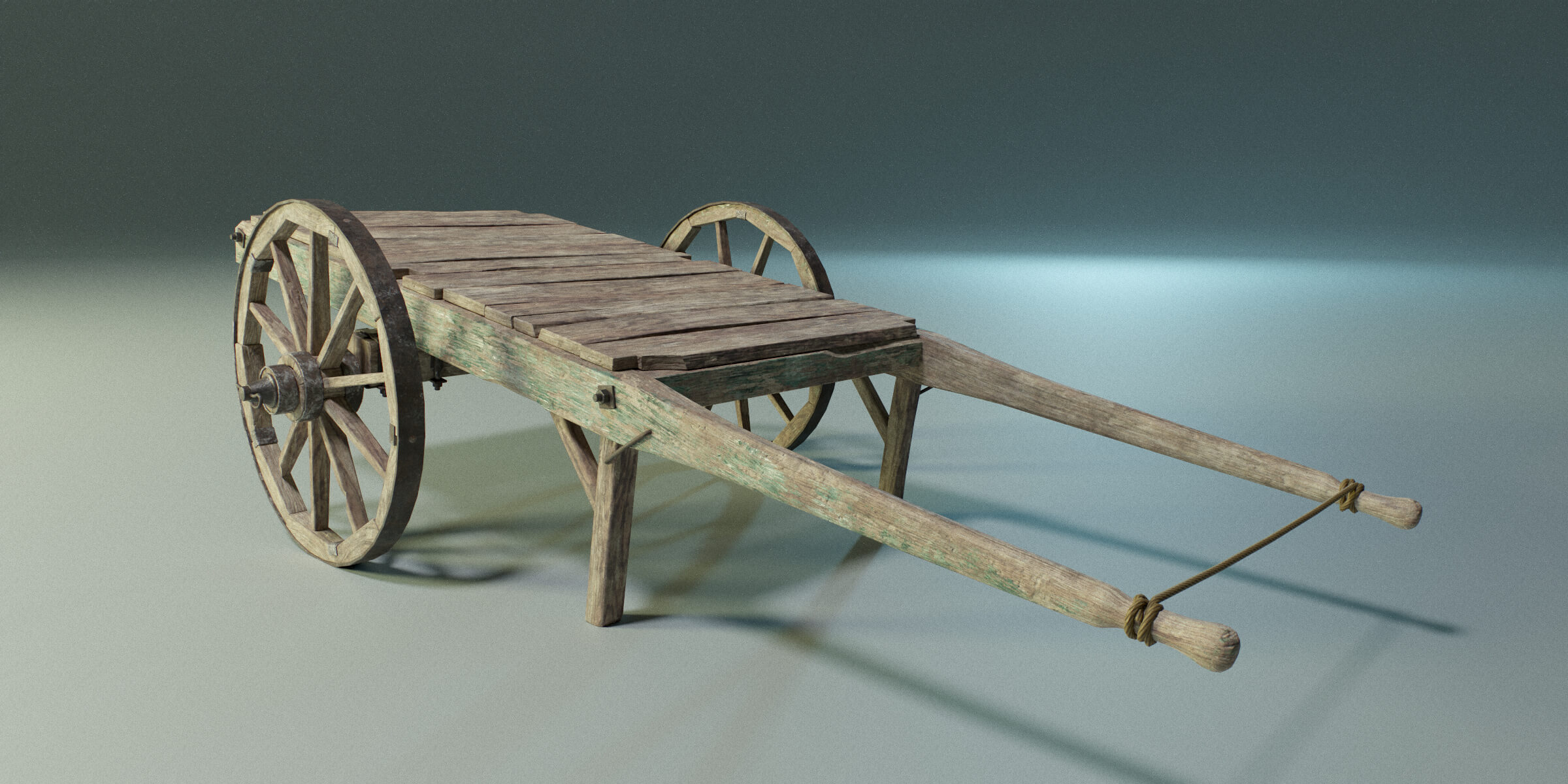 Medieval Carts Pack PBR Game Ready - 3D Model by YuriBarinov