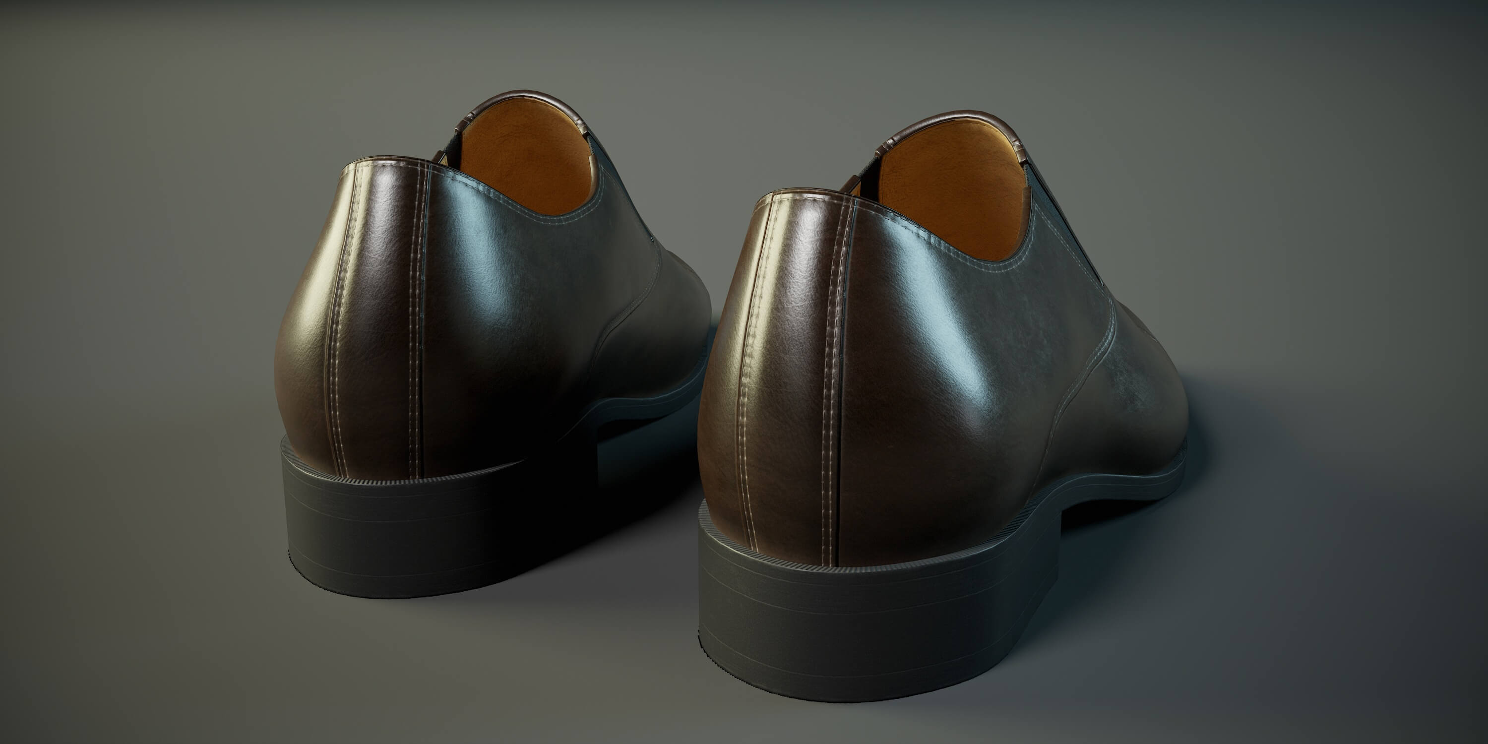 Men's Shoes PBR - 3D Model by YuriBarinov
