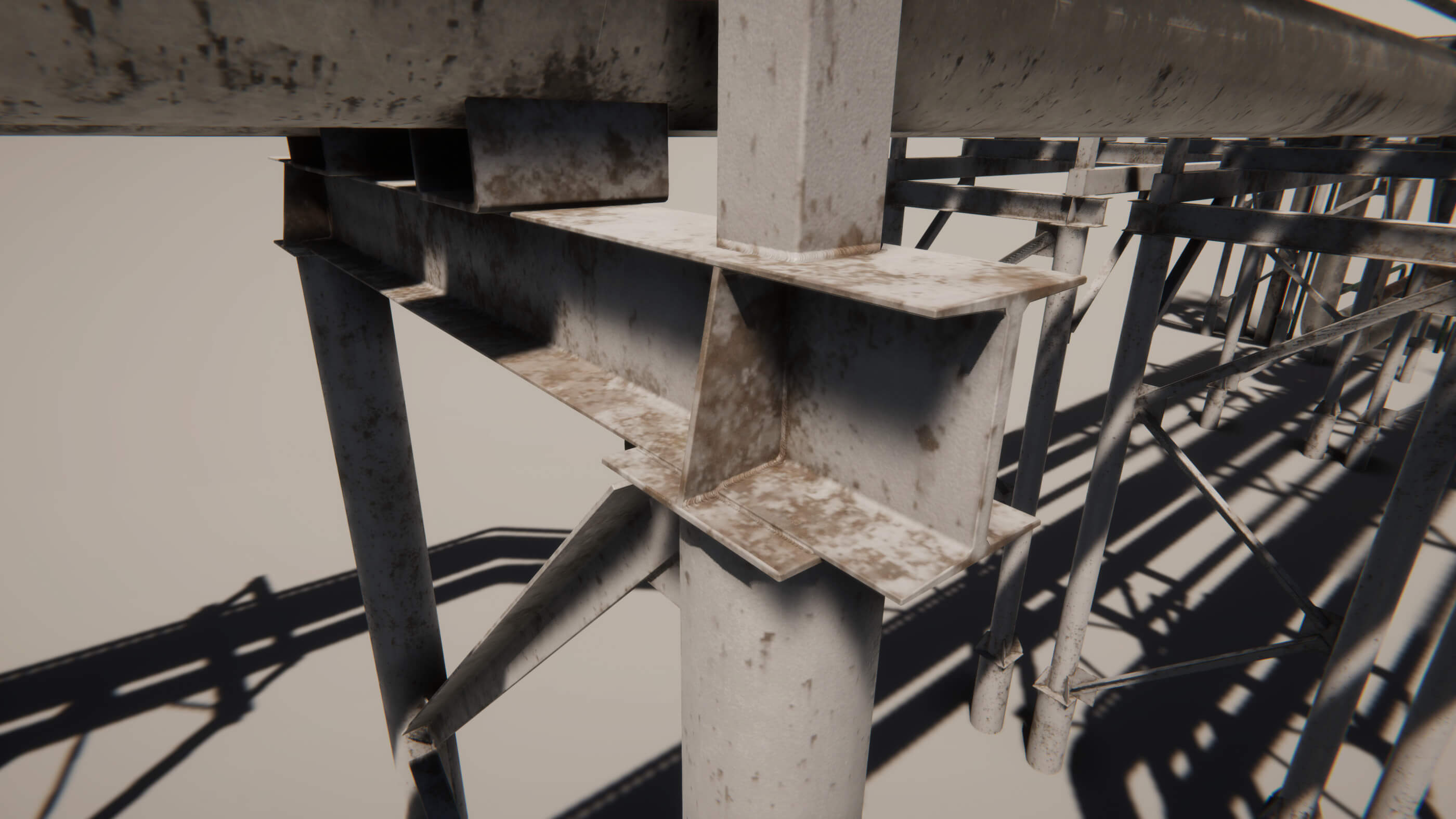 Modular Industrial Pipeline - 3D Model by YuriBarinov