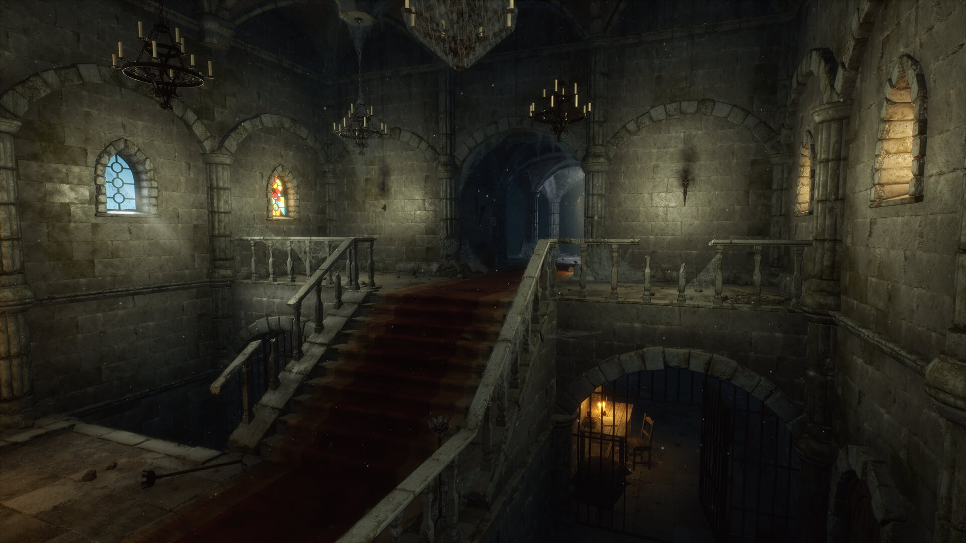 Modular Medieval Dungeon Game Ready - 3D Model by YuriBarinov