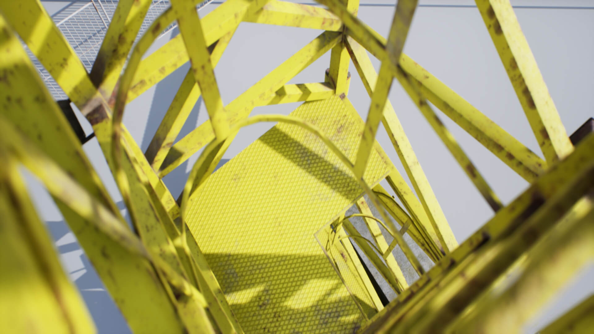 Modular Tower Crane UE4 Unity Game Ready - 3D Model by YuriBarinov