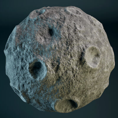 Moon - 3D Model by YuriBarinov