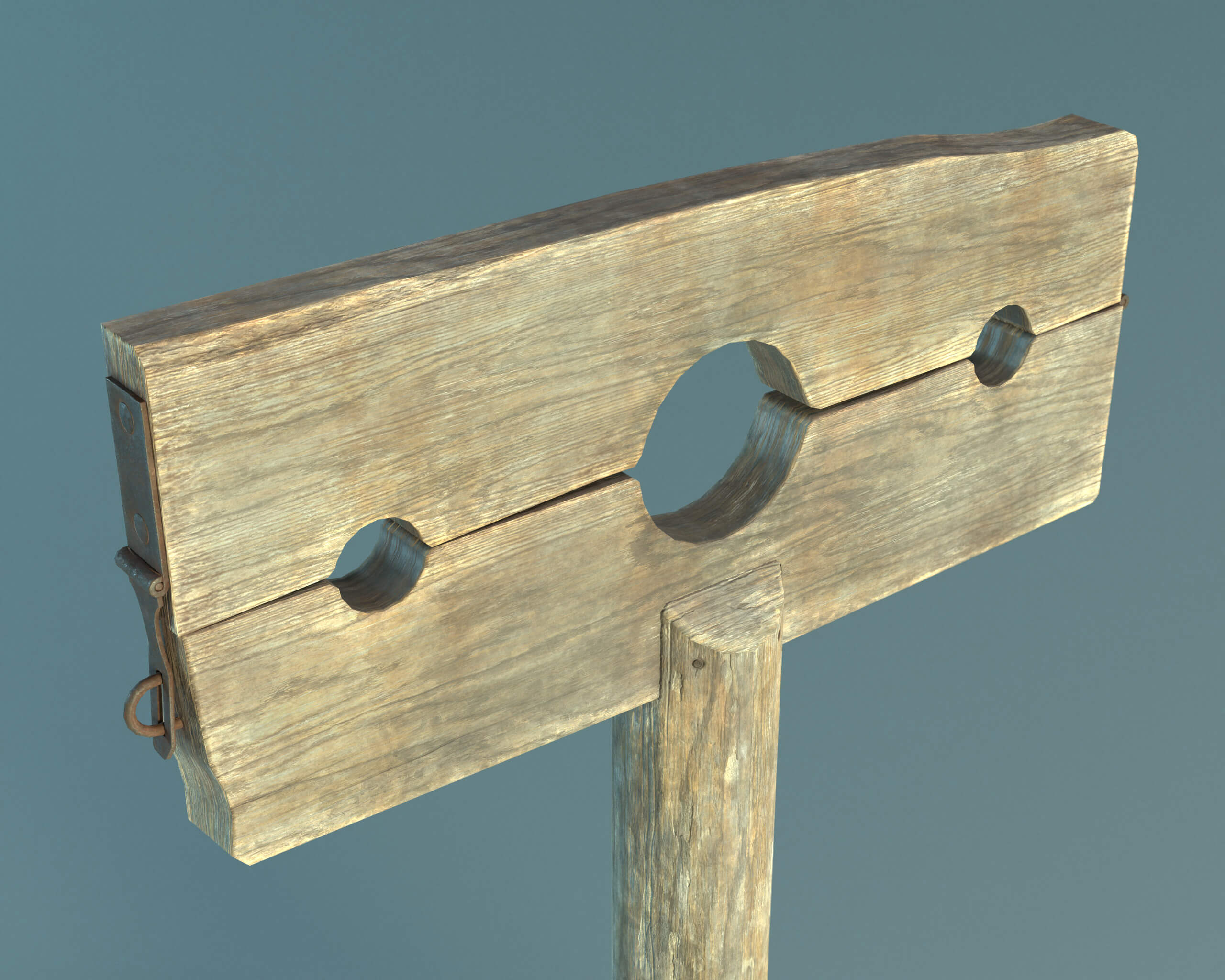 Pillory - 3D Model by YuriBarinov