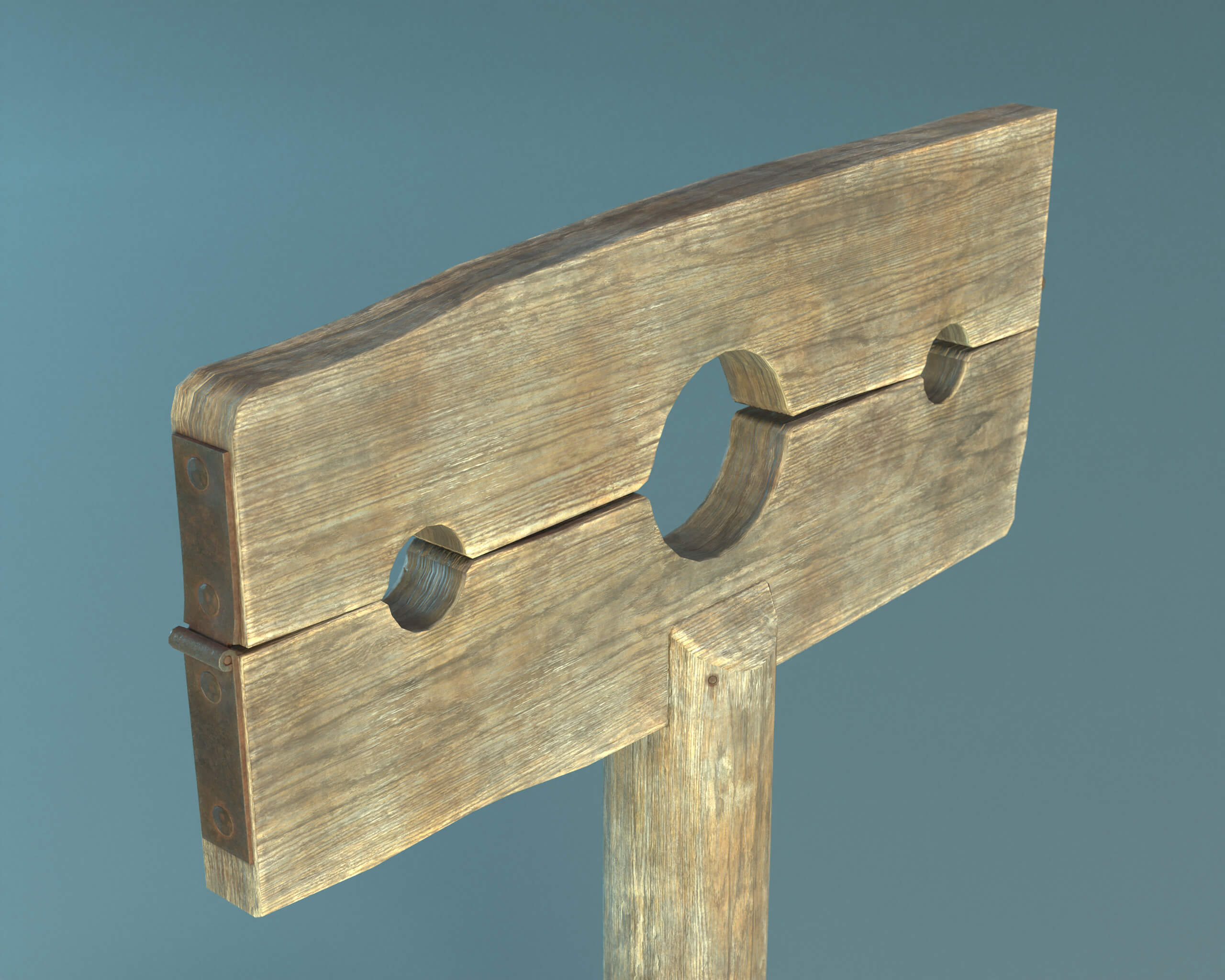 Pillory - 3D Model by YuriBarinov