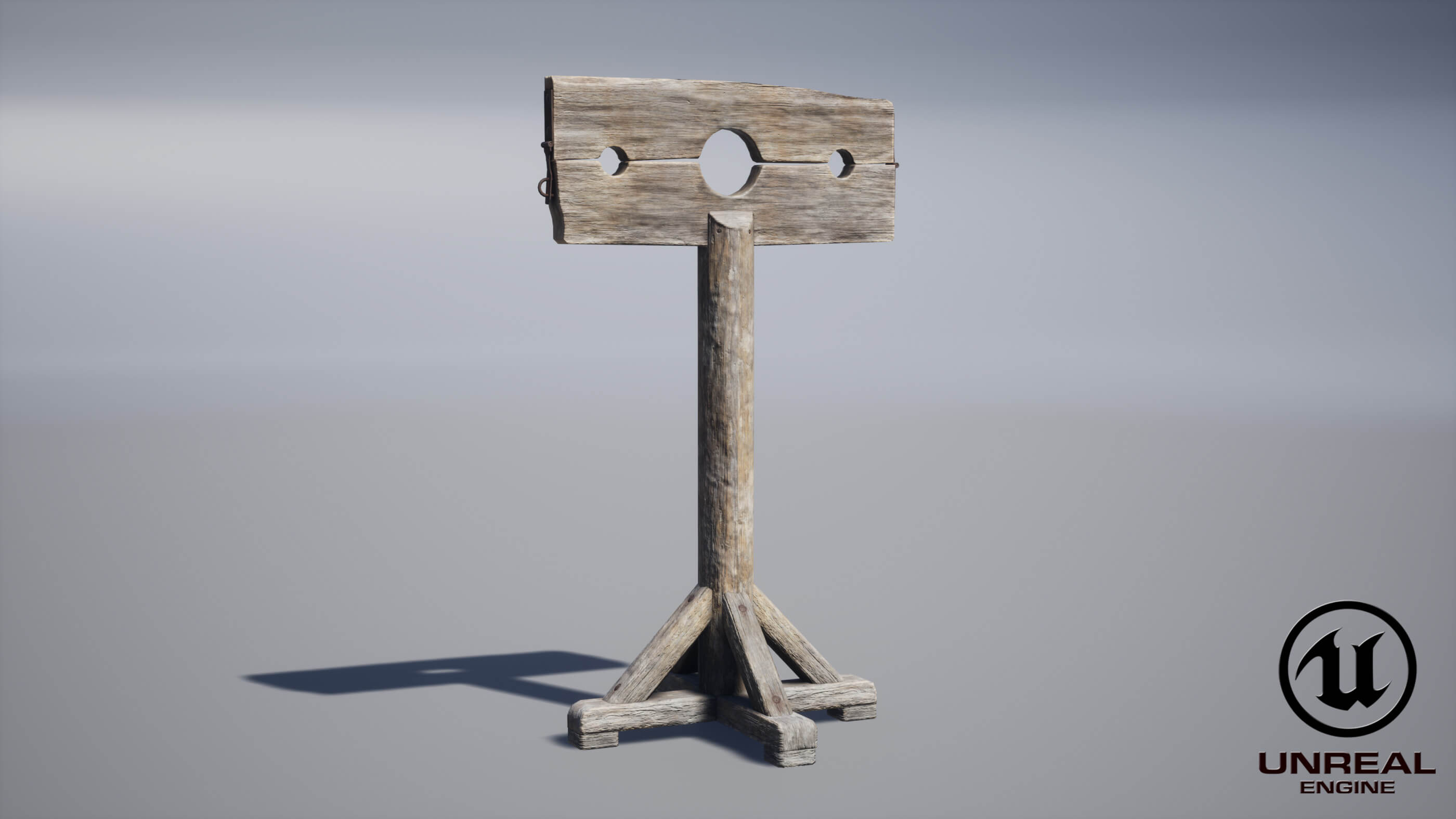 Pillory - 3D Model by YuriBarinov
