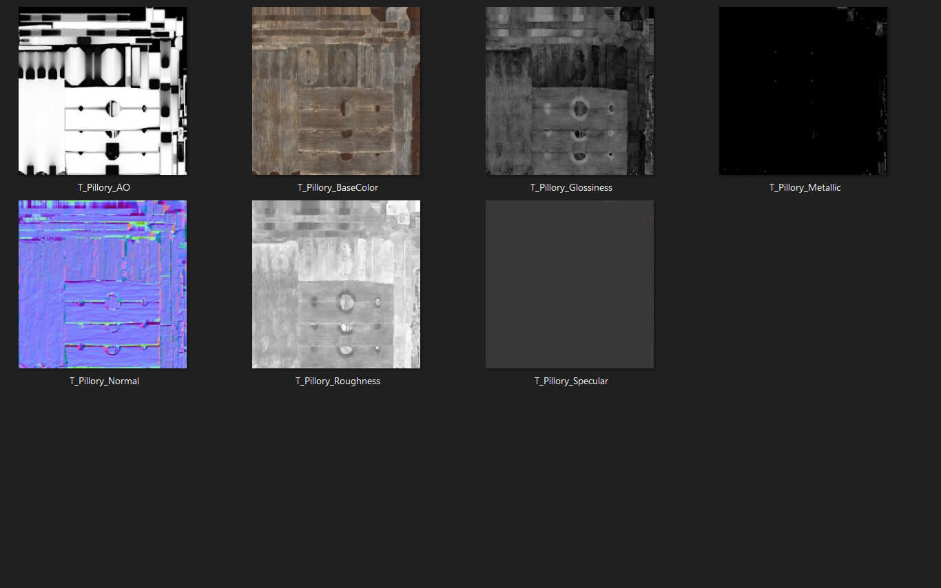 Pillory - 3D Model by YuriBarinov