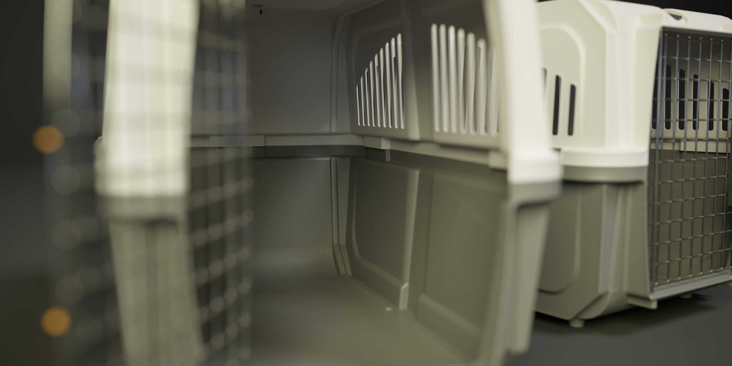 Plastic Pet Carrier PBR - 3D Model by YuriBarinov