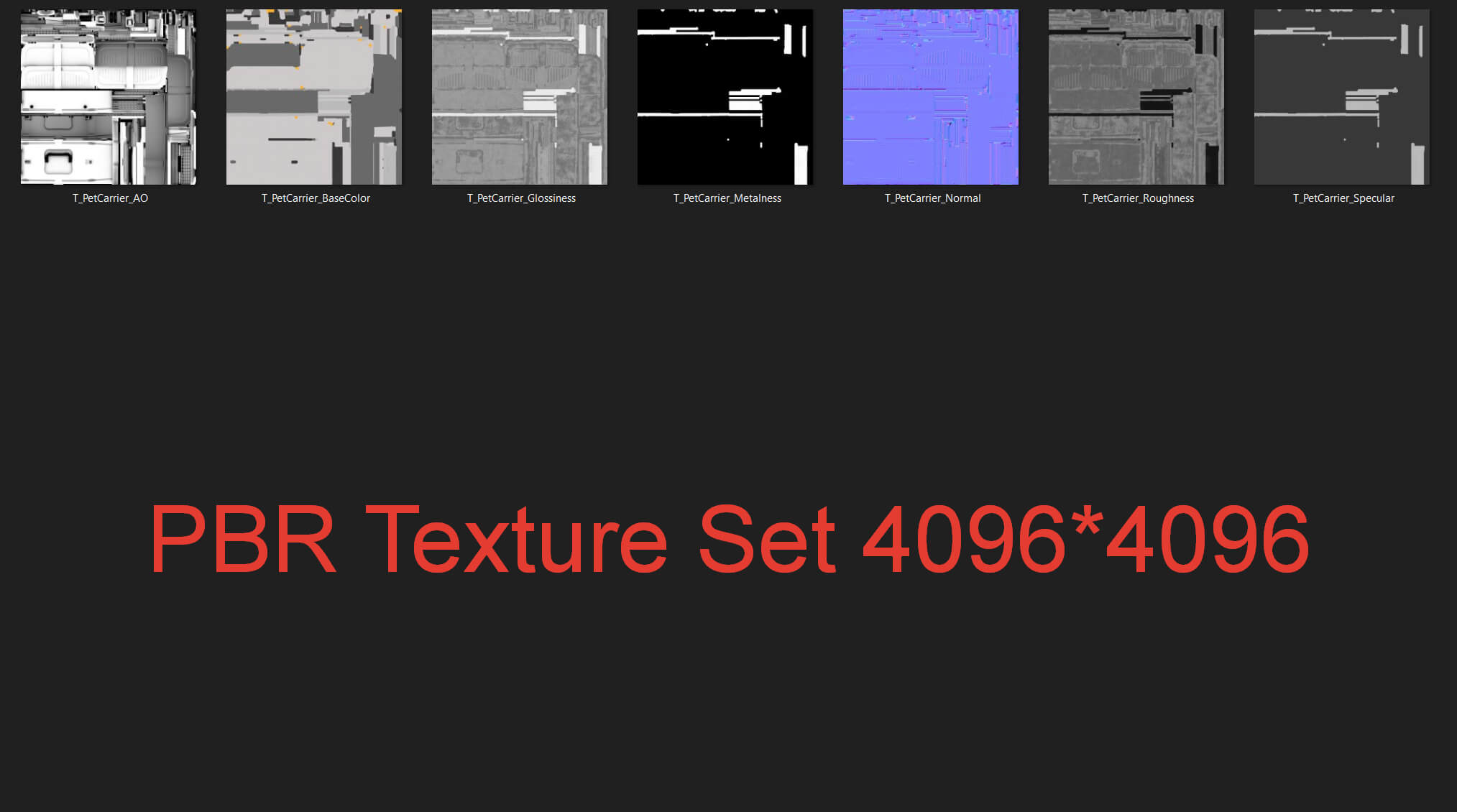 Plastic Pet Carrier PBR - 3D Model by YuriBarinov