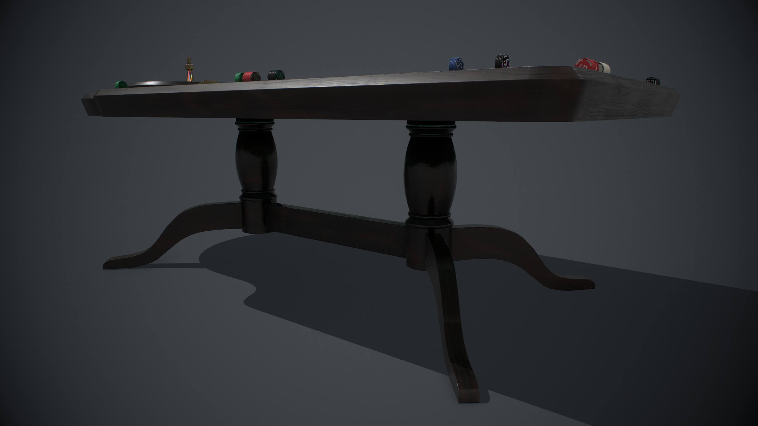 Roulette Table - 3D Model by YuriBarinov