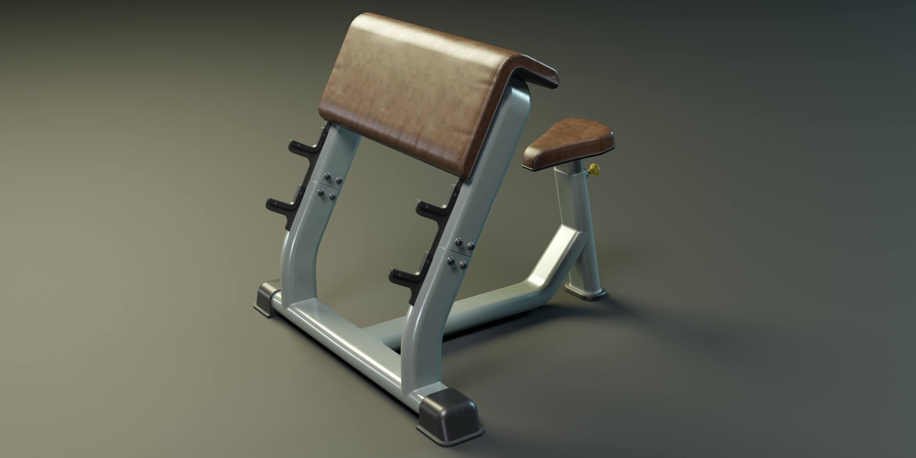 Scott Bench PBR - 3D Model by YuriBarinov