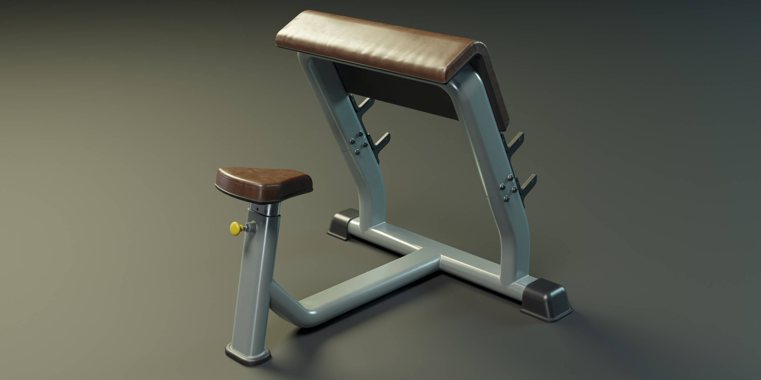 Scott Bench PBR - 3D Model by YuriBarinov