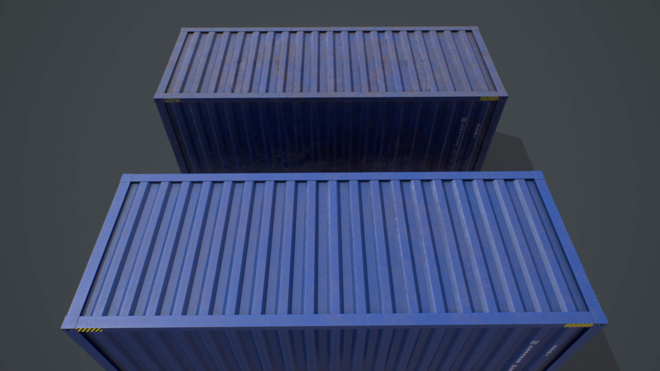 Shipping Container PBR - 3D Model by YuriBarinov