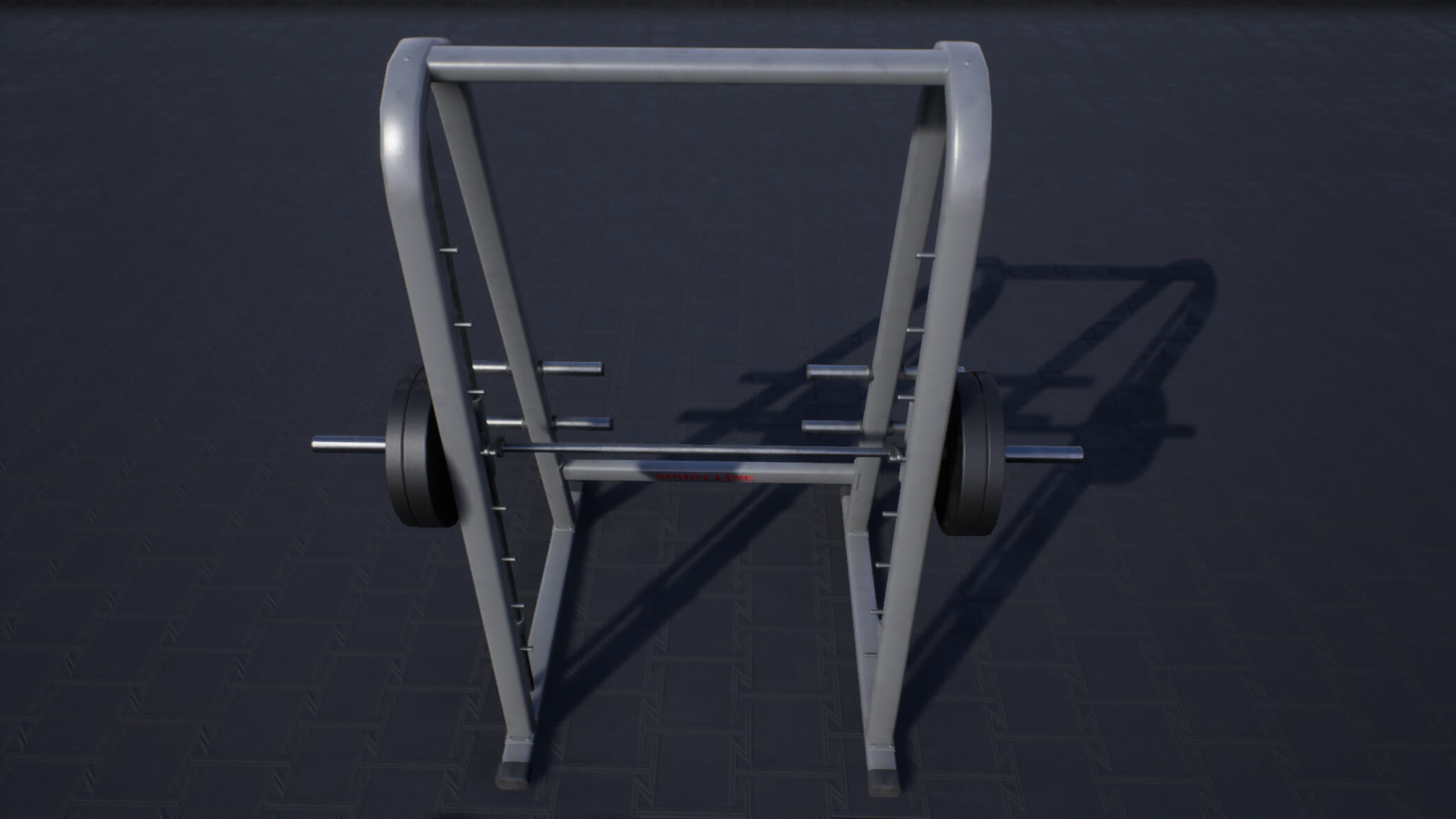 Smith Machine PBR Game Ready - 3D Model by YuriBarinov