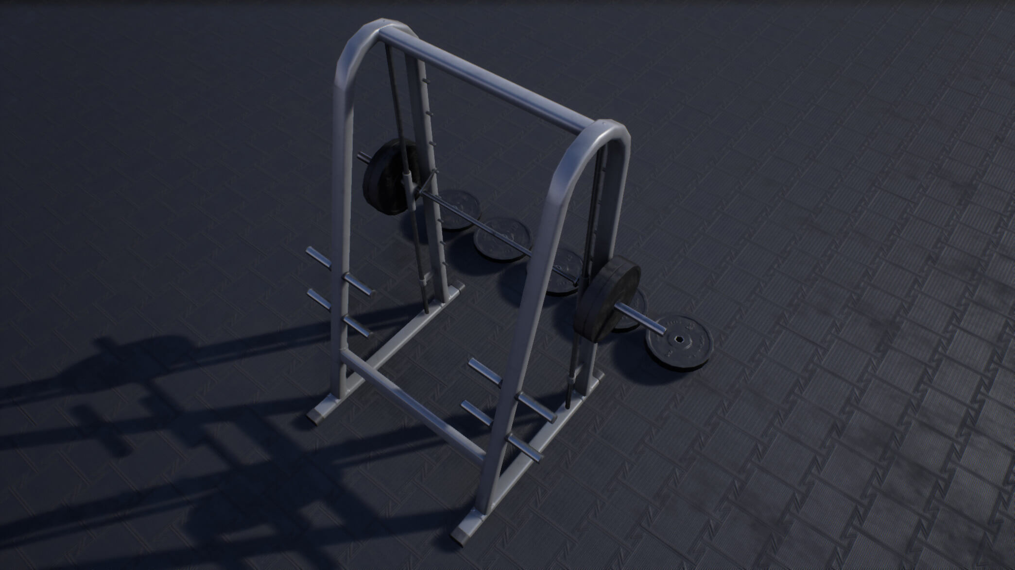 Smith Machine PBR Game Ready - 3D Model by YuriBarinov
