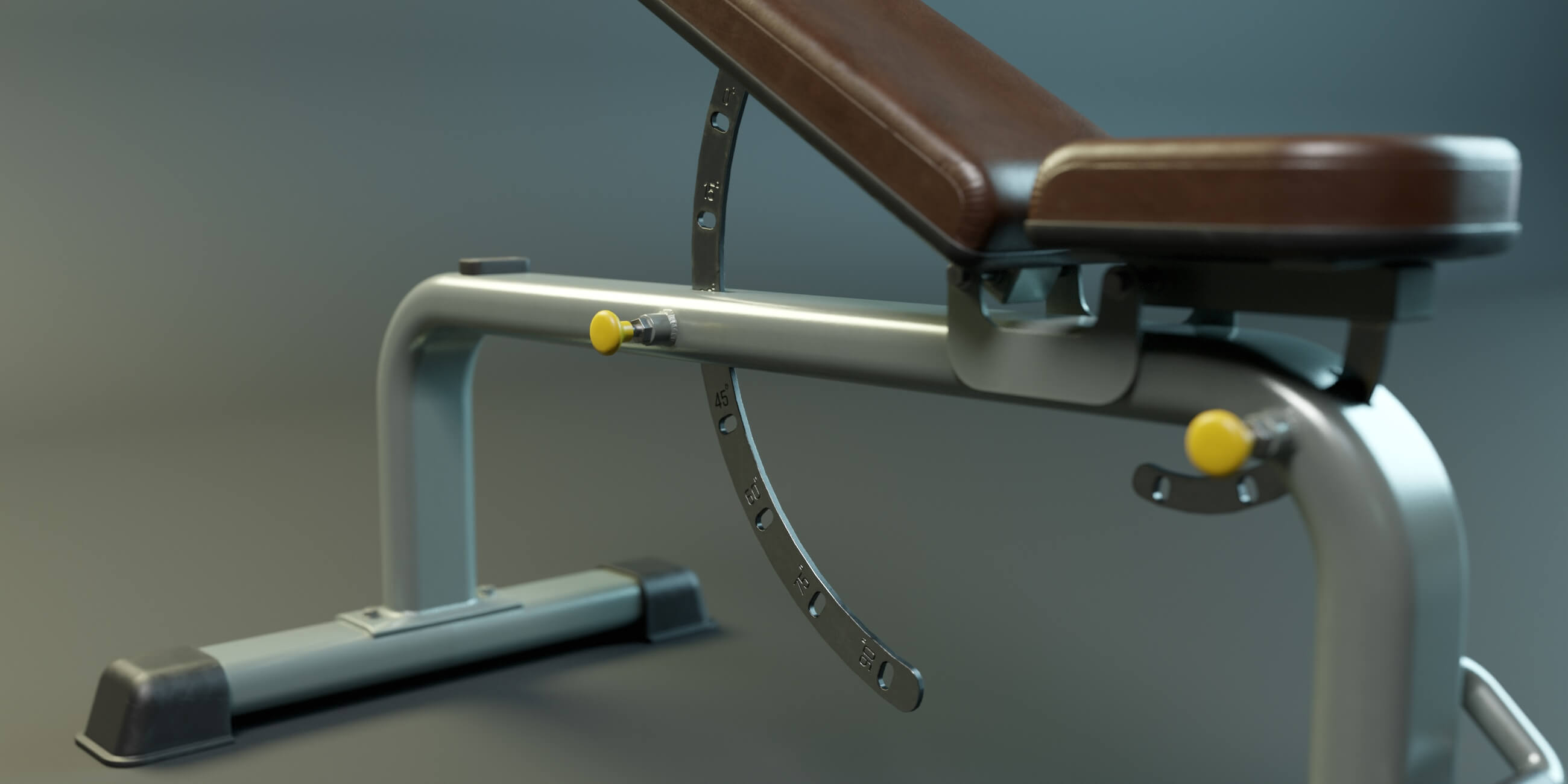 Sport Bench Set - 3D Model by YuriBarinov