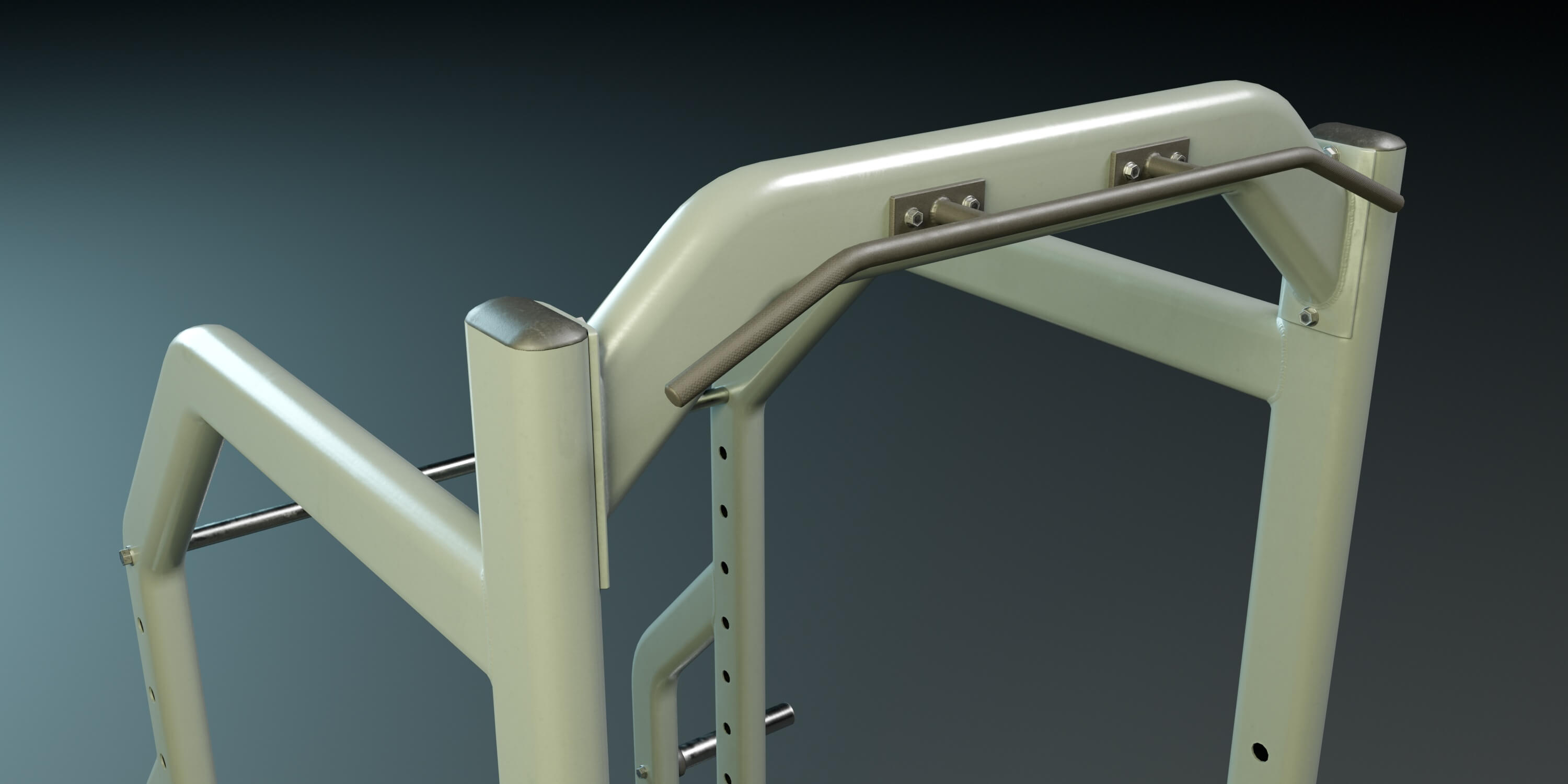 Squat Rack PBR - 3D Model by YuriBarinov