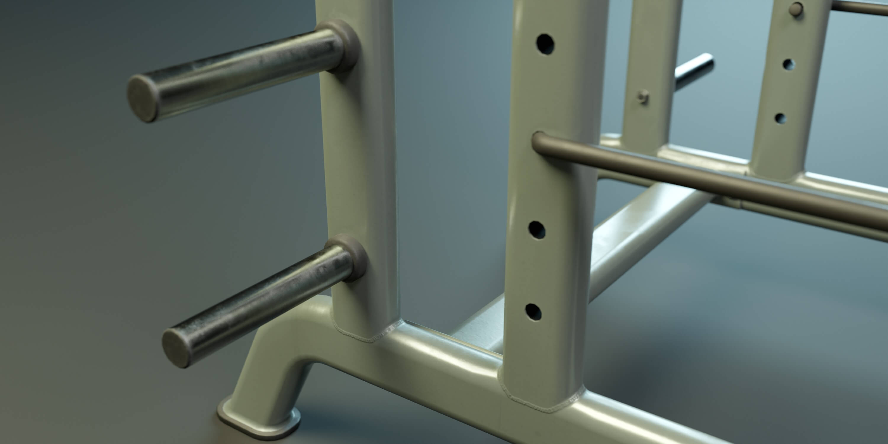 Squat Rack PBR - 3D Model by YuriBarinov