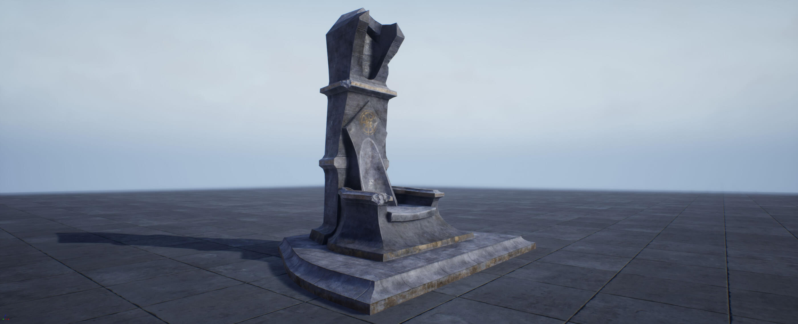 Throne - 3D Model by YuriBarinov