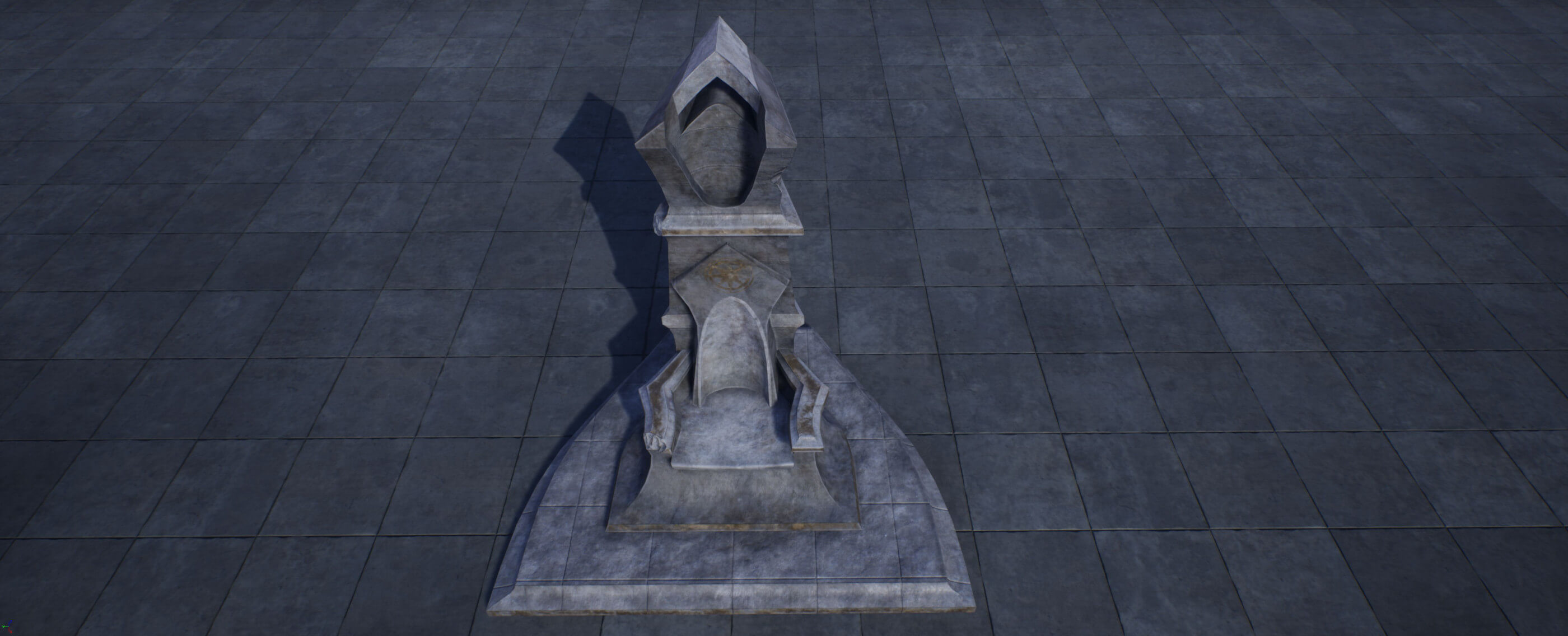 Throne - 3D Model by YuriBarinov