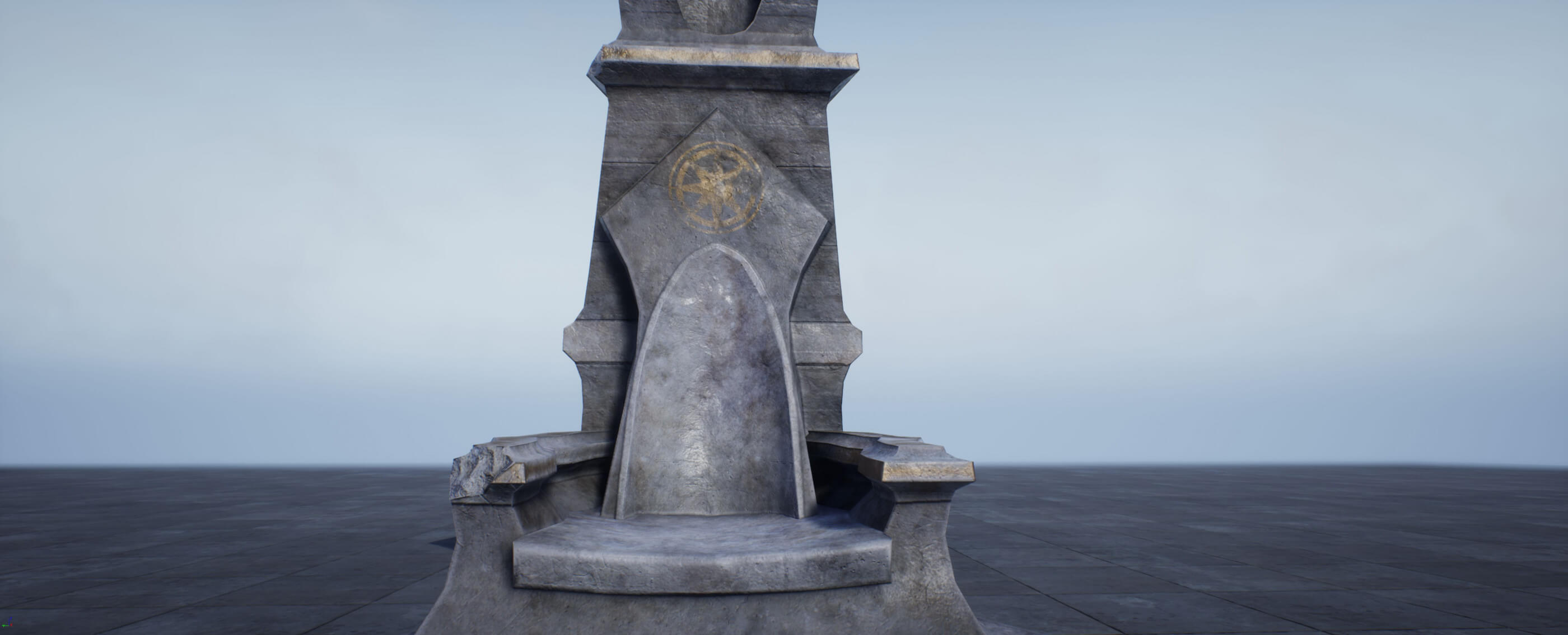 Throne - 3D Model by YuriBarinov