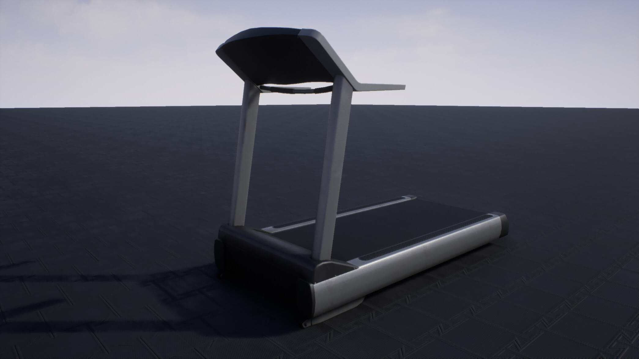 Treadmill PBR Game Ready - 3D Model by YuriBarinov