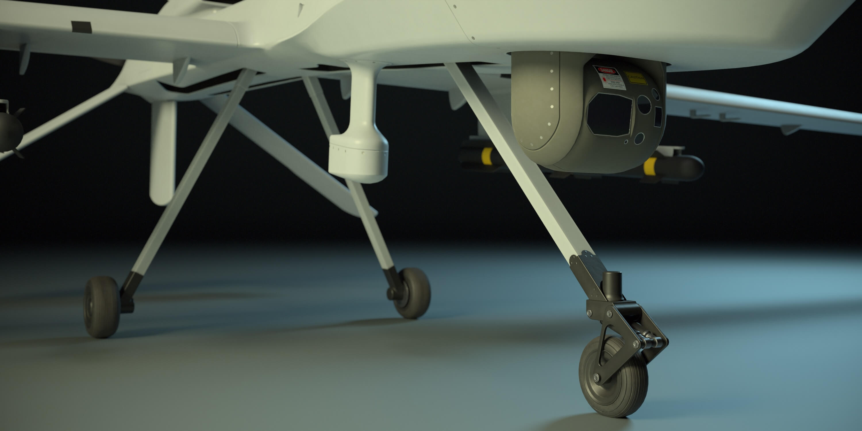 UAV MQ-1C Gray Eagle PBR 3D Model by YuriBarinov
