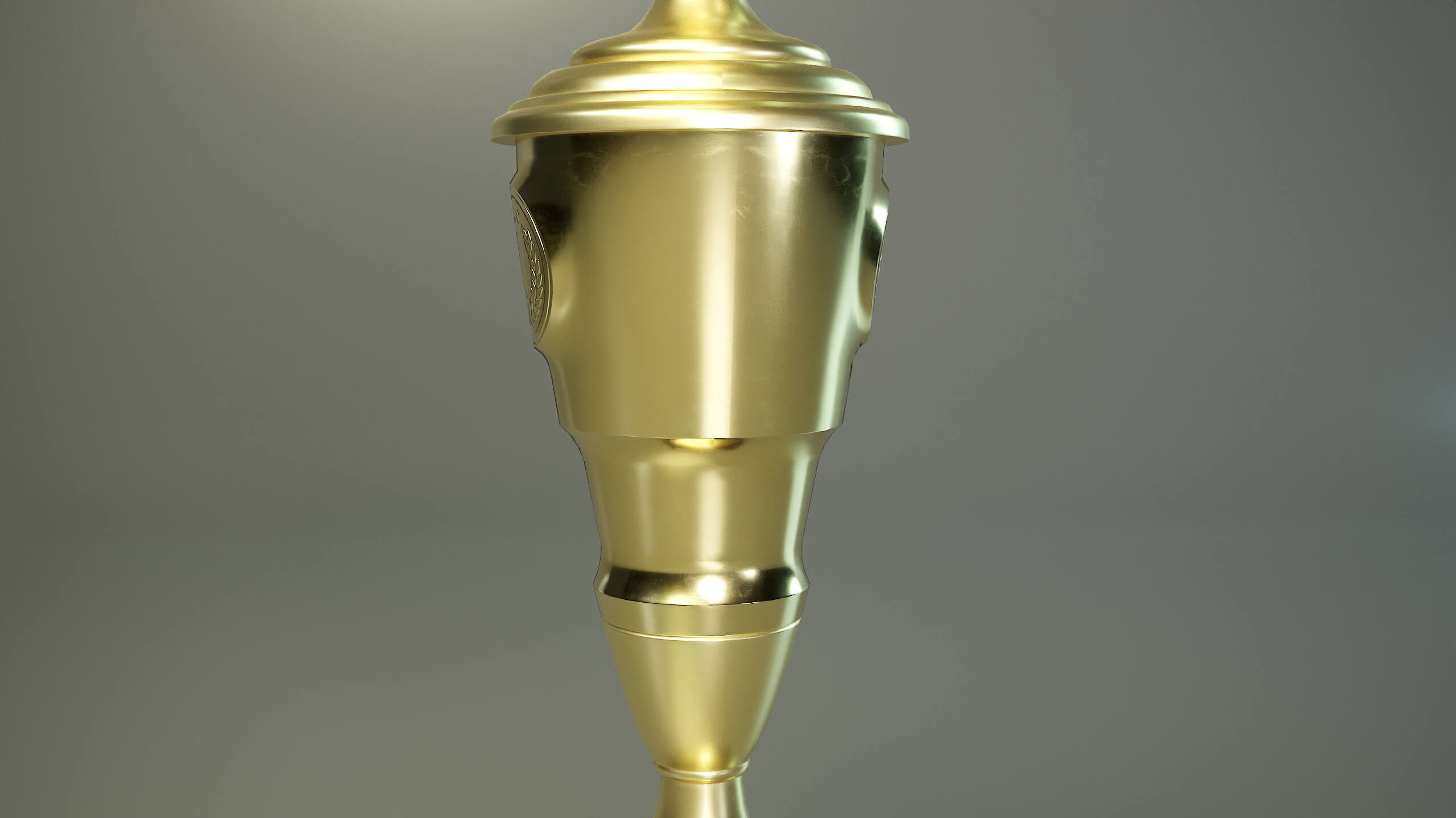 Winner Cup Set PBR - 3D Model by YuriBarinov